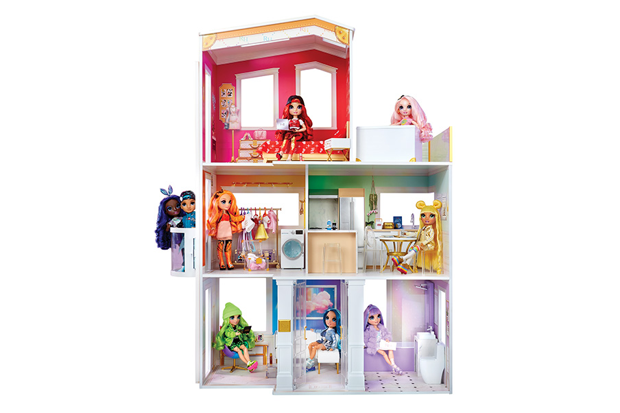 Rainbow High Dorm House Playset Interactive Experience